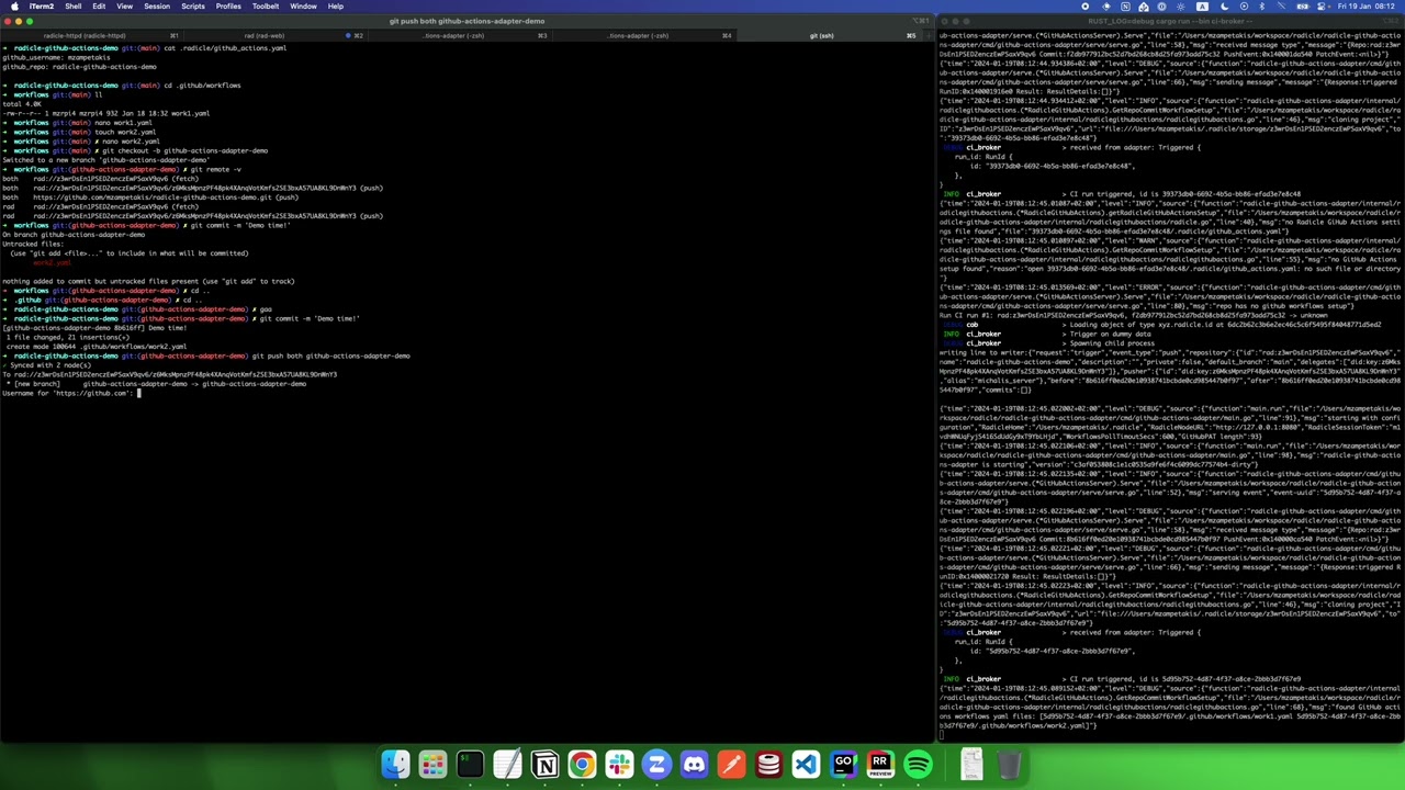 Radicle GitHub Actions Integration