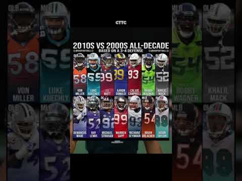 2000s vs 2010s All-Decade Defenses