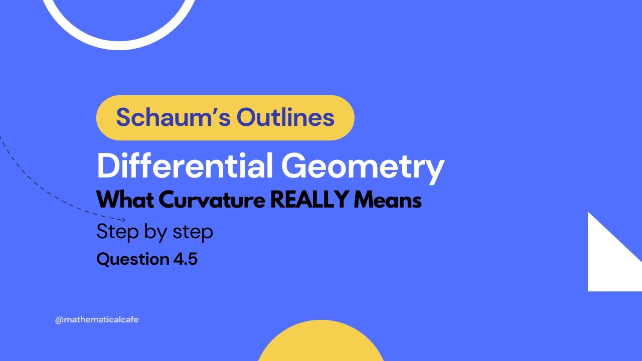 Curvature Explained Conceptually | What does k really mean?