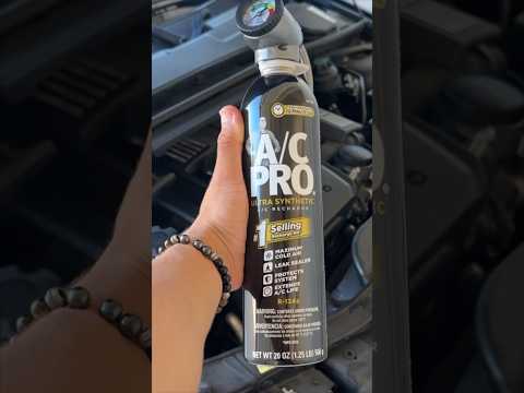 How To Recharge BMW AC Freon in 19 Seconds! ❄️🥶
