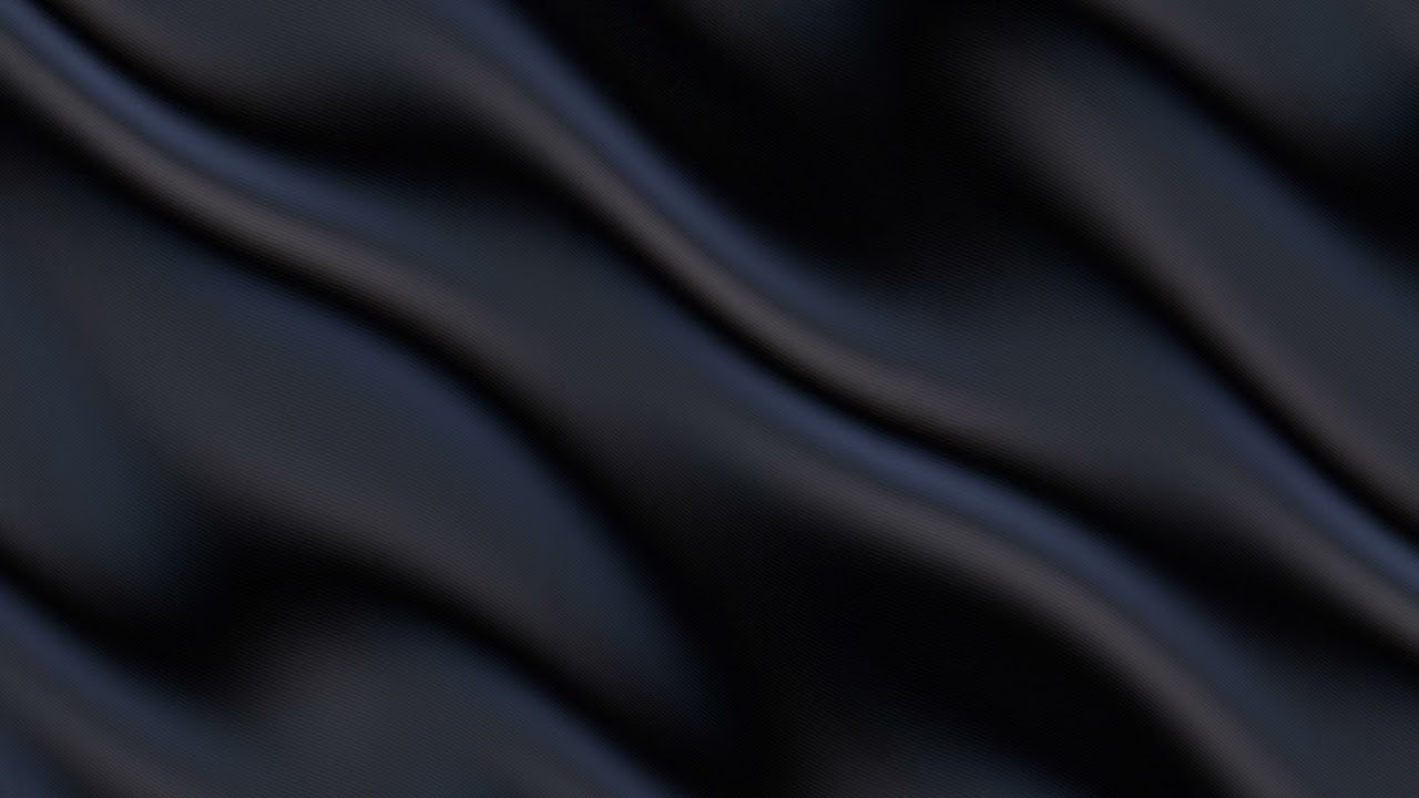 Elegant Black Fabric Texture | 4K Slow Motion Background & VJ Loop