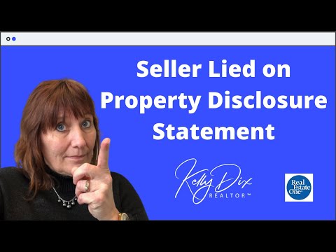 Seller Lied on Property Disclosure Statement