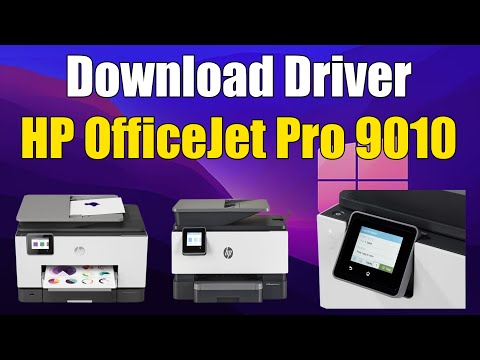 How to install Driver HP OfficeJet Pro 9010 windows 10 or 11