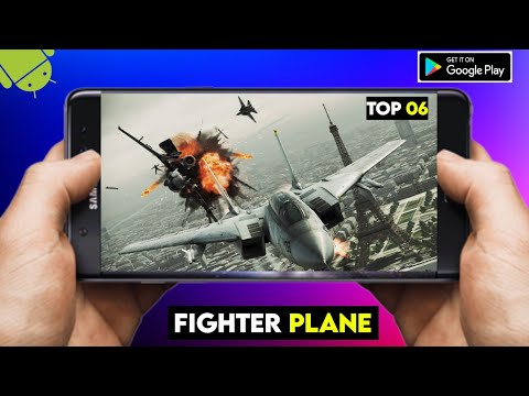 Top 6 Fighter Plane Games For Android & Ios 2025|Very High Graphics Games.