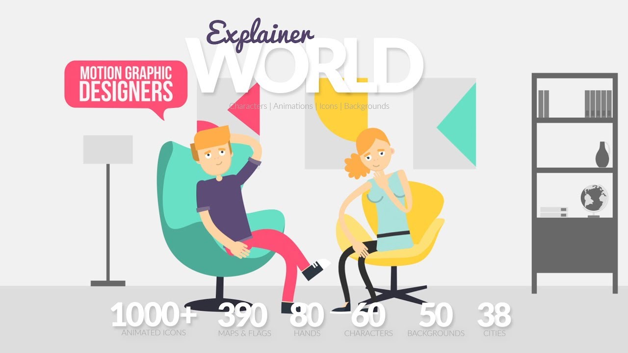 Explainer World Story (After Effects Template)