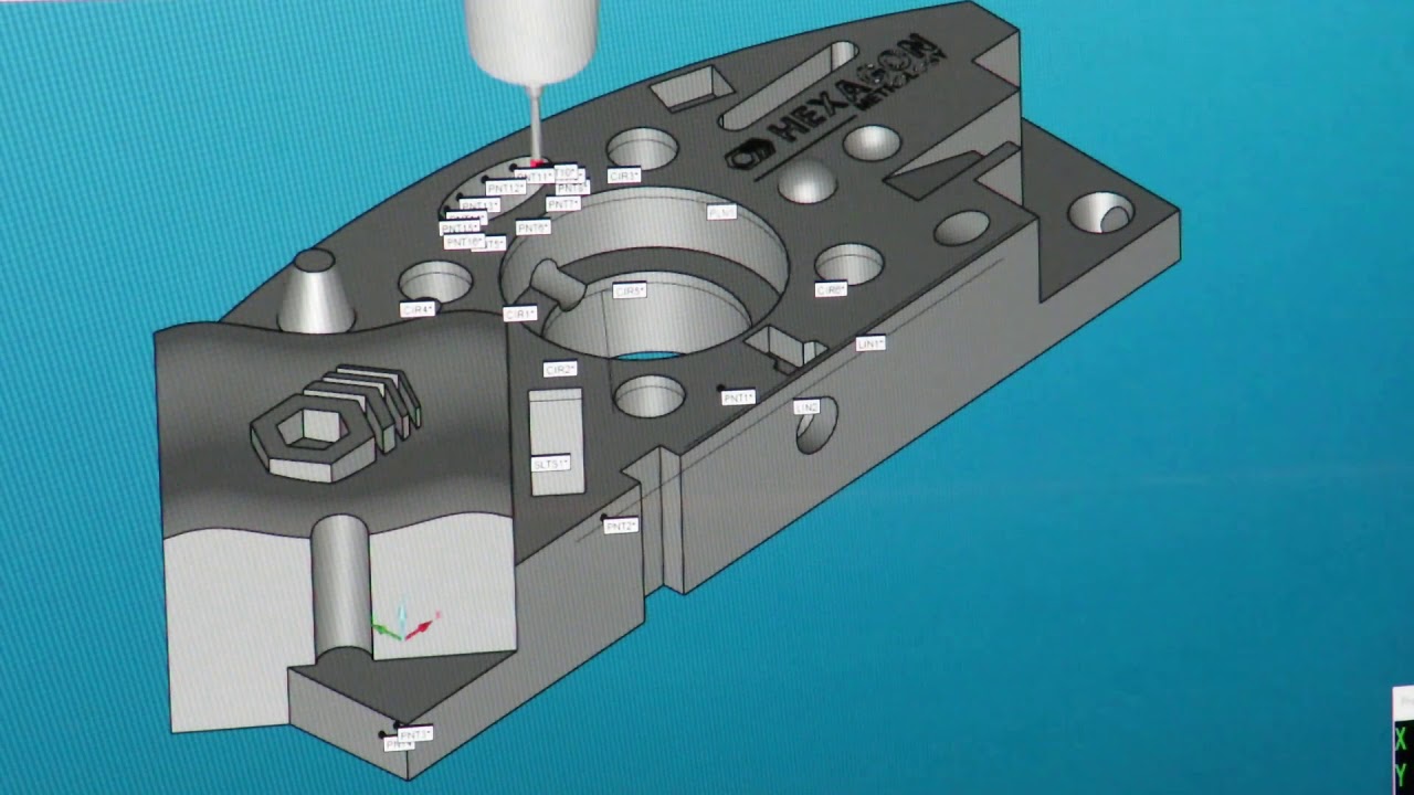 PC DMIS SOFTWARE HEXAGON CMM #1