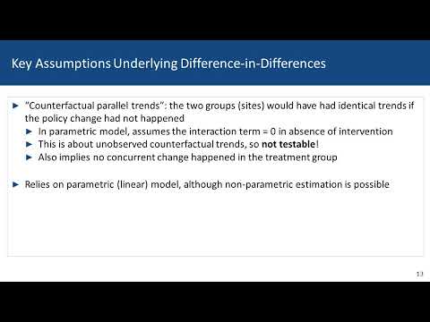 Section B: Difference-in-Differences