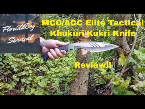KHUKURI/KUKRI Knife Review - Master Cutlery Elite Tactical Kukri