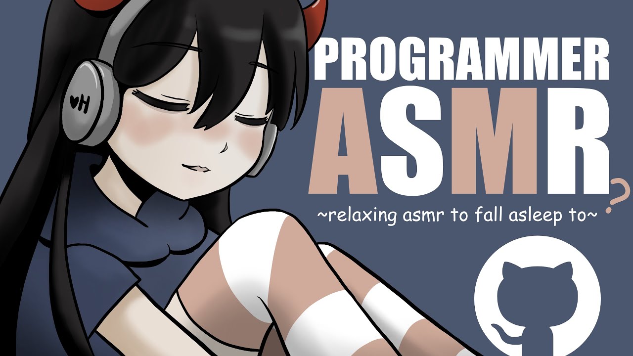 ~~relaxing~~ programmer ASMR (github edition)