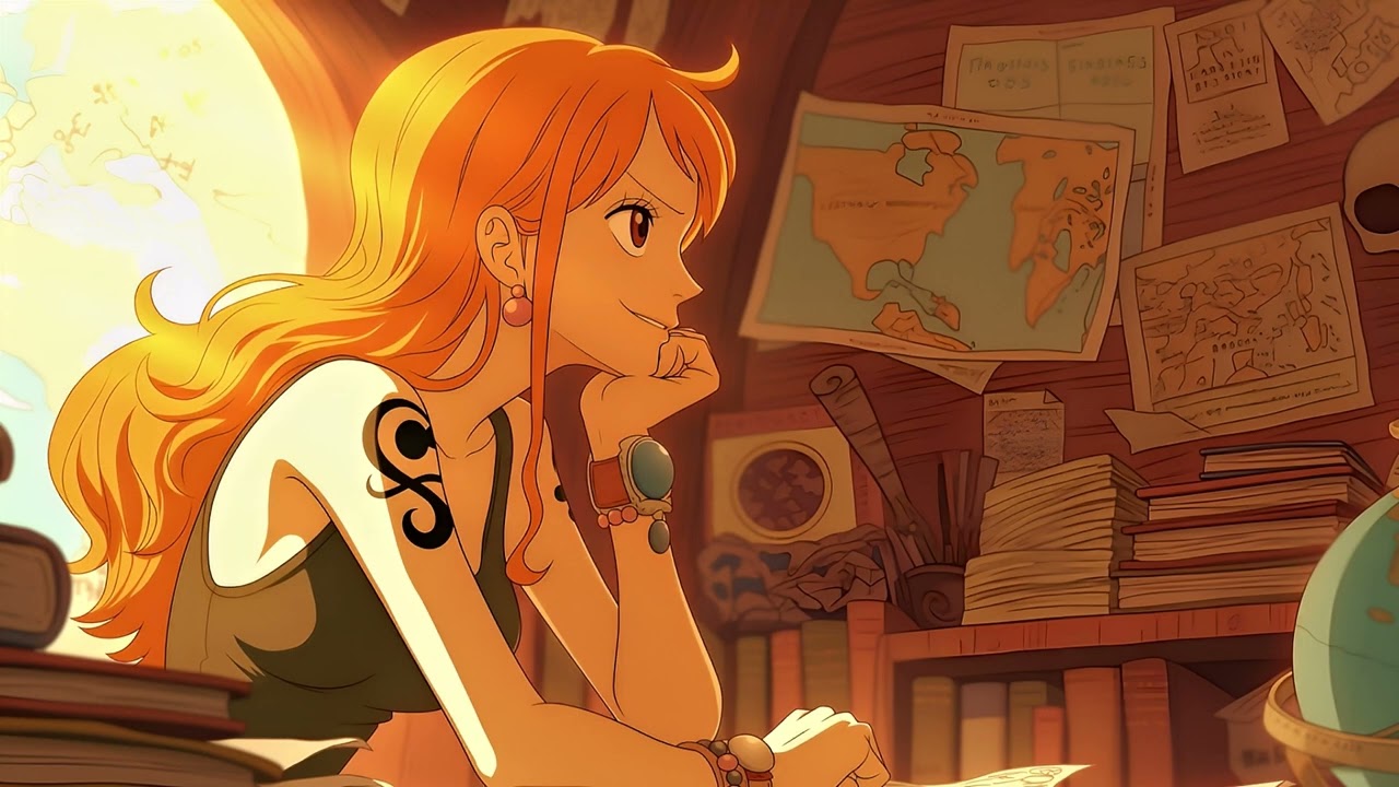 Nami Treasure Hunt Live Wallpaper 4K HD | One Piece Background for PC