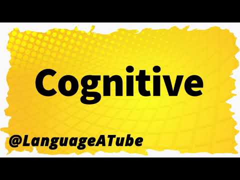 Cognitive Pronunciation ⚡️ How To Pronounce Cognitive!
