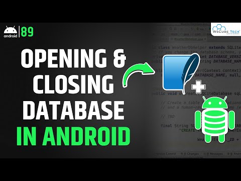 Learn Android Open and Close Database | Android SQLite Database Example Tutorial - Mind Luster