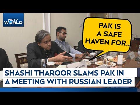 India Pakistan News | Shashi Tharoor Says Pakistan Is 'Safe Haven' For Terrorist Organisations