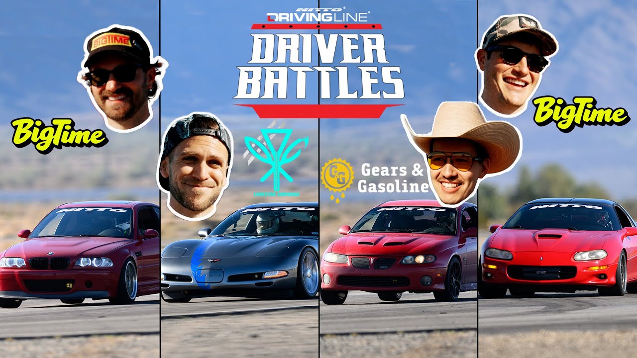 Ultimate Automotive YouTube Showdown: 4 Drivers Go Head to Head