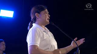 LIVESTREAM: Vice President Sara Duterte joins Isko Moreno's campaign ...