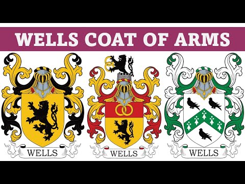 Wells Coat of Arms & Family Crest - Symbols, Bearers, History