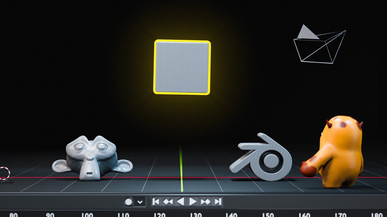 BLENDER BASICS 3 - Selecting Objects