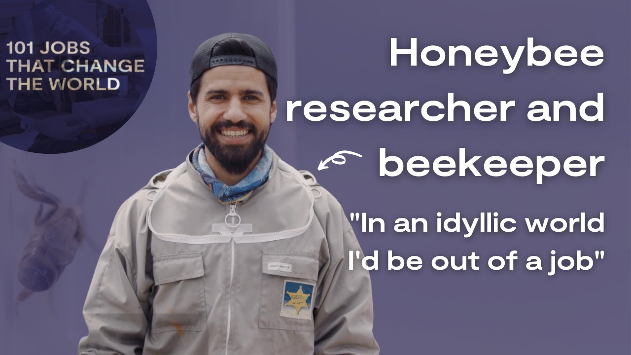 The beekeeper designing healthier food for bees - 101 Jobs that Change the World (Ep 10)