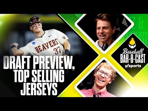 Live from Texas! MLB Draft preview, top-selling MLB jerseys | Baseball Bar-B-Cast | Yahoo Sports