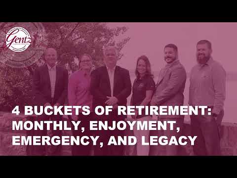The Four Buckets | Gentz Financial