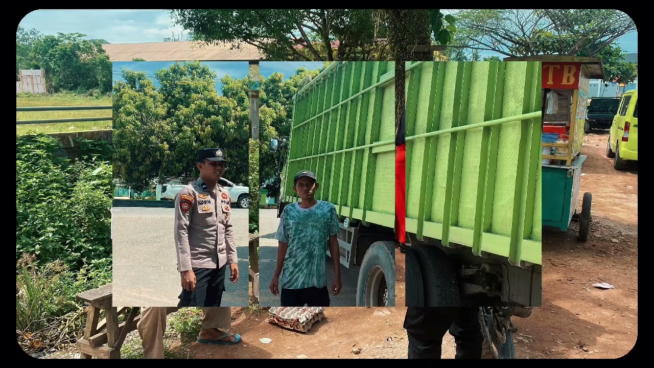 Patroli KRYD Pagi, Personel Polsek Bengalon Jaga Situasi Kamtibmas Tetap Kondusif