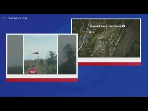 Small plane crashes near Golden Isles Airport in Brunswick, Ga.