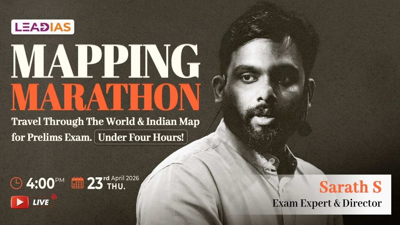 Mapping Marathon | Lead IAS Prelims Killer | Connected Learning