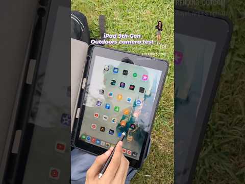 iPad 9th Gen Outdoor Camera Test 🤓Watch full Video on your channel #shorts #ytfamily ✨🤗🙏