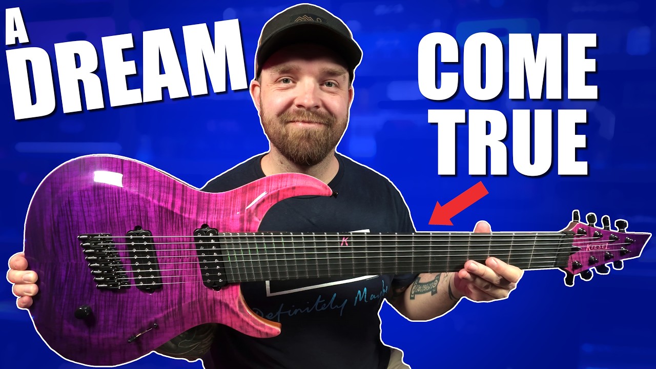 This 8-string guitar is MIND-BLOWING!