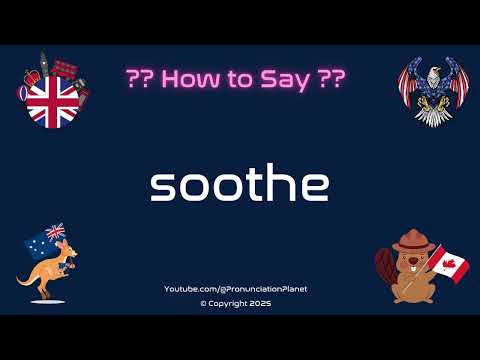 πΏπ How to Pronounce soothe? (CORRECTLY) | Pronunciation Planet