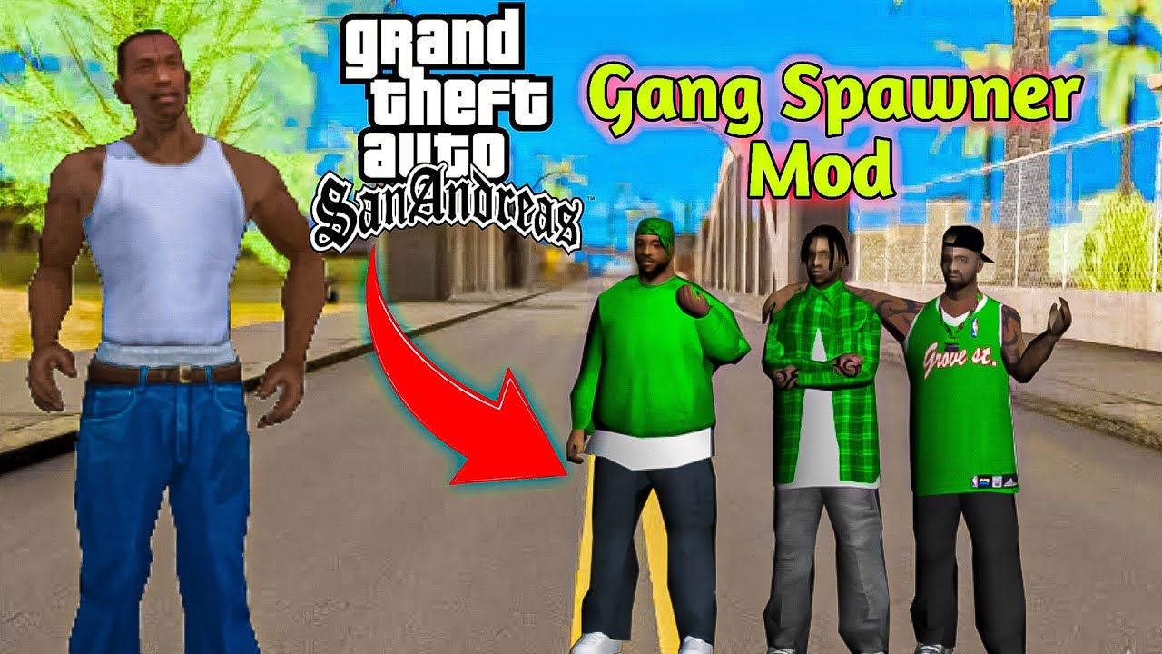 All Gangs Spawner Mod 2 - GTA: SA