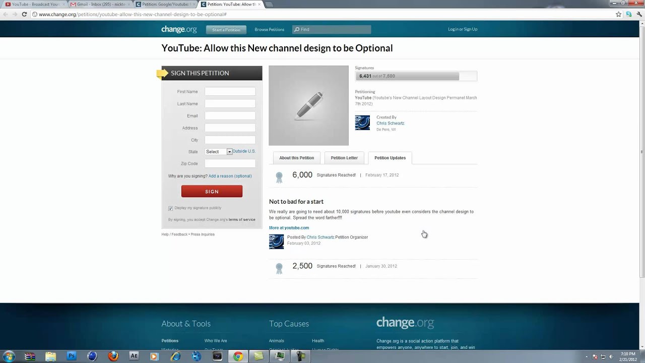 Google: Stop The Changes! Fix The Problems! PETITION! IMPORTANT!
