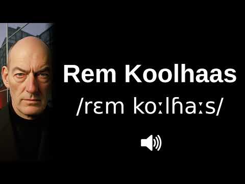 🇳🇱 How to pronounce Rem Koolhaas (CORRECTLY!)