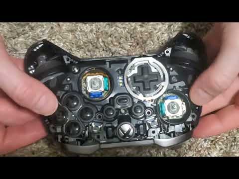 Opened Xbox Elite series 2 w/ hall effect analog sticks. gamepad tester