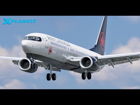 【X-Plane 12】 Zibo Mod B738 | Denver(KDEN) to Calgary(CYYC)