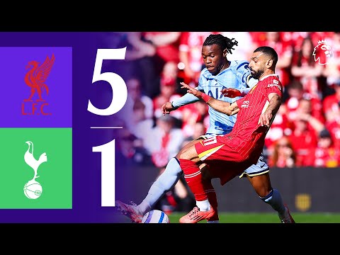 Liverpool 5-1 Tottenham Hotspur | Premier League Highlights