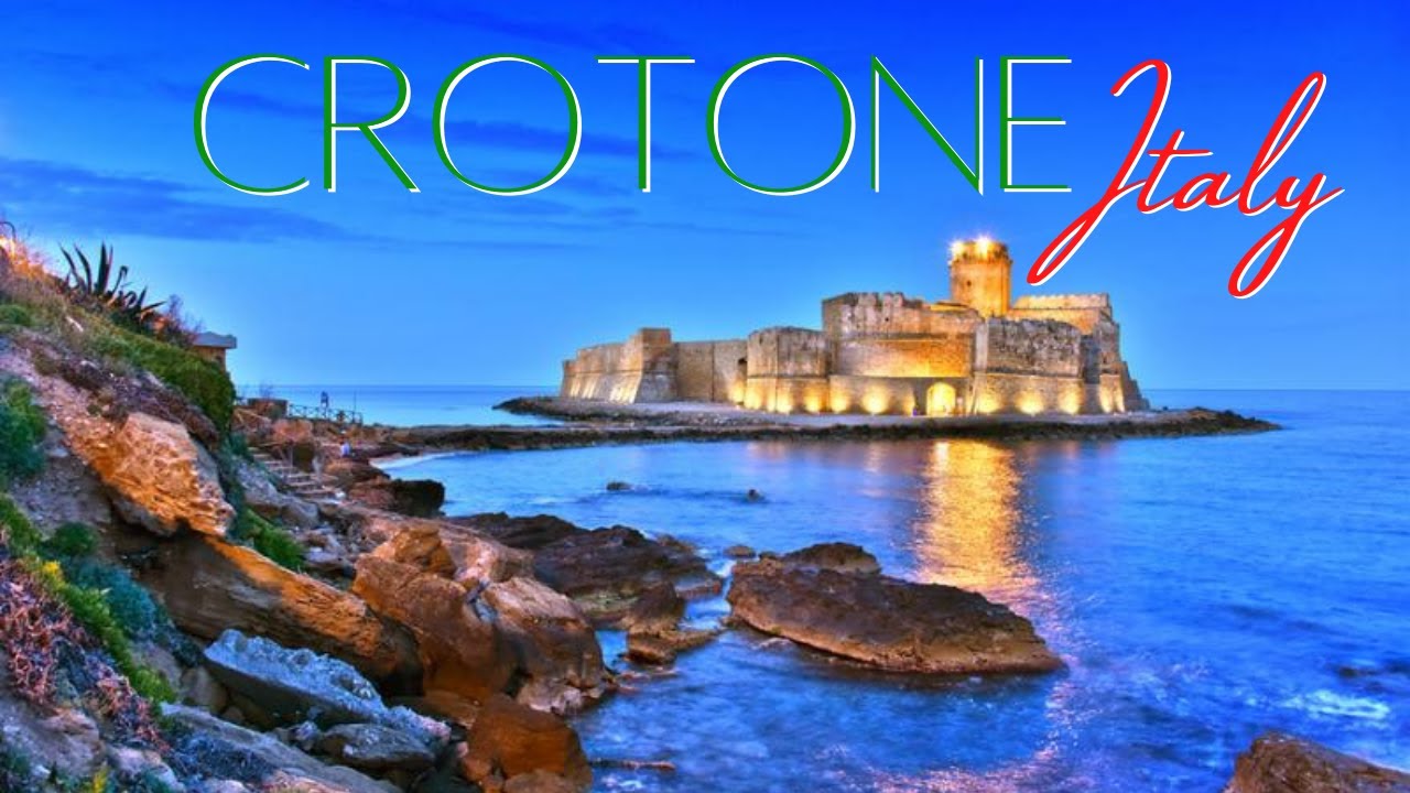 Crotone Calabria: Beautiful 4k Video, Drone & Walking Tour of (Crotone Italia)
