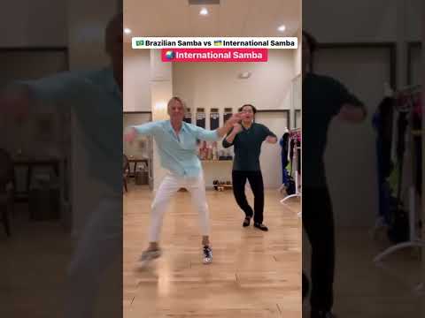 Difference between 🇧🇷Brazilian samba and 🏴 international Samba - DanceWithOleg.com