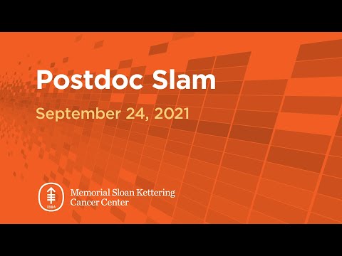 MSK Postdoc Slam 2021 Benjamin Winer, PhD