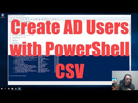 PowerShell create multiple users