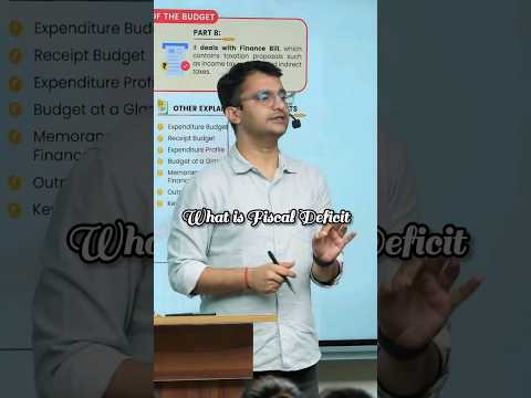 What is Fiscal Deficit? Explained by Aditya Kalia Sir #shorts #upsc #ias