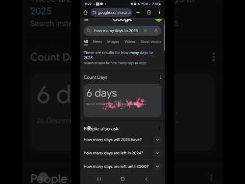 How many days to 2025? #shorts #2025