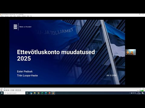 Ettevõtluskonto muudatused