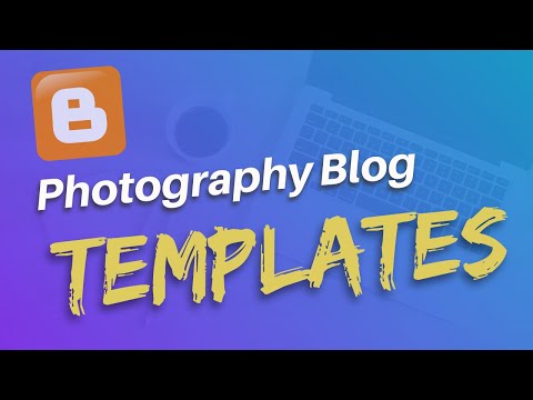 Top 5 Blogger Templates for Photography | Mobile & SEO Friendly in Hindi | #5