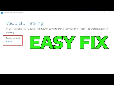 How To Fix Windows 10 Upgrade Assistant Stuck At 99%