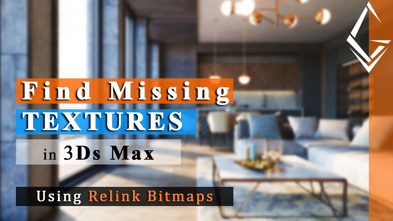 3Ds Max Tutorial | How to Find Missing Textures FAST !