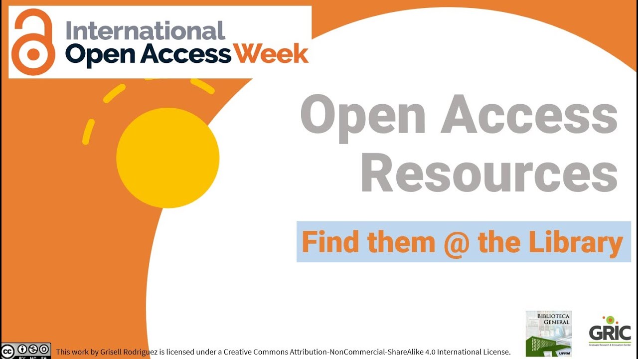 Open Access Library Resources