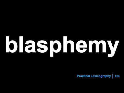 Blasphemy Definition