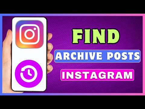 How To Find Archive Post In Instagram | See Archived Photos On Instagram