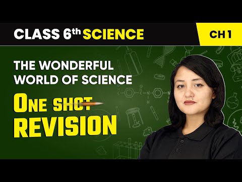 The Wonderful World of Science - One Shot Revision | Class 6 Science Chapter 1 | CBSE 2024-25